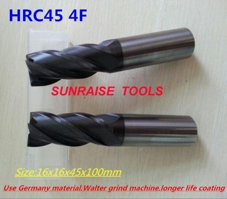 Carbide Square End Mill HRC45