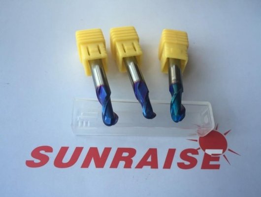 Carbide Ball Nose End Mill HRC63