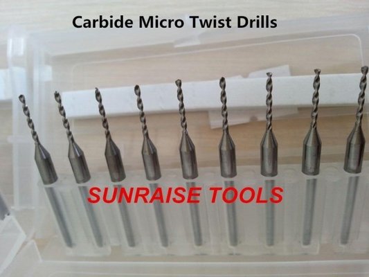 Micro Carbide Twist Drills