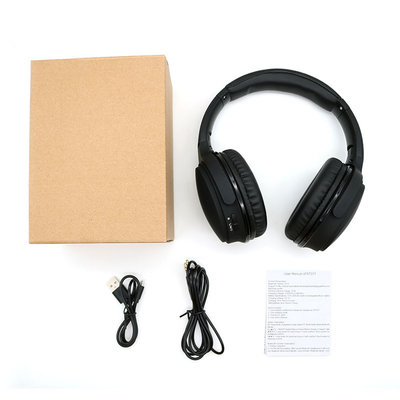 Ready to ship!Small QTY! Stereo and Richer Bass Long Playing Time Wireless Bluetooth Headphones with Quiet comfort muffs