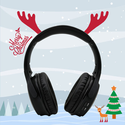 Ready to ship!Small QTY! Stereo and Richer Bass Long Playing Time Wireless Bluetooth Headphones with Quiet comfort muffs