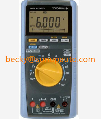 High Precision Accuracy Yokogawa TY520 Digital Multimeters 3.5 digit LCD Display 3 Year Warranty