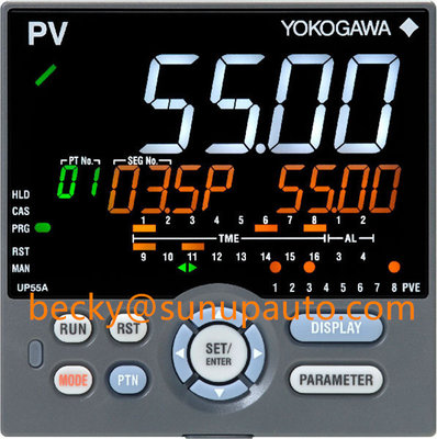 Yokogawa UTAdvanced UP55A Program Controllers with Newly-Released DIN Sized Multiple Language color LCD Display