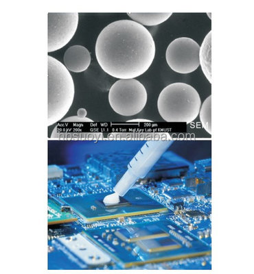 Thermally Conductive Spherical Alumina Powder 50un 70um Heat Dissipation