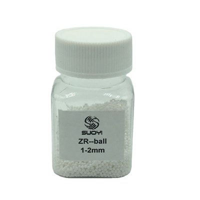 Zirconia ceramic grinding medium zirconia beads zirconia ball 1mm-2mm for ball milling and grinding