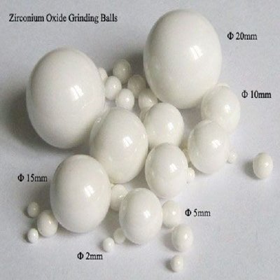 Zirconia ceramic grinding medium zirconia beads zirconia ball 1mm-2mm for ball milling and grinding