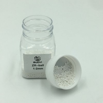 Zirconia ceramic grinding medium zirconia beads zirconia ball 1mm-2mm for ball milling and grinding