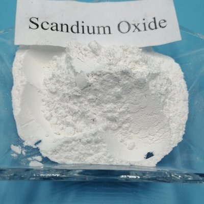 Industry 99.99% High Density Scandium Oxide Sc2o3 Scandium Sesquioxide For Sputtering Ceramic Target