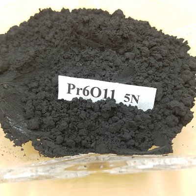 Polisher For Glass, Metallurgy, And As Fluorescent Powder CAS 12307-29-5 Additive Rare Min Pr 6o11 Black Powder 99.95% Praseodymium Oxide E