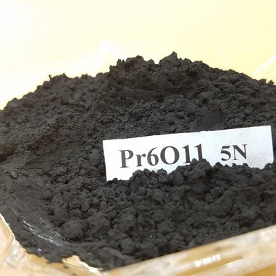 Polisher For Glass, Metallurgy, And As Fluorescent Powder CAS 12307-29-5 Additive Rare Min Pr 6o11 Black Powder 99.95% Praseodymium Oxide E