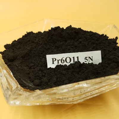 Ceramic Black Powder Pr6o11 99.5% Min Praseodymium Oxide Rare Earth Rare Earth
