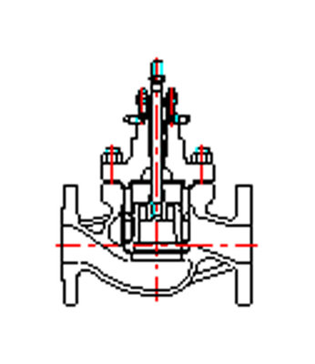 LN87 Cage guided regulating valve