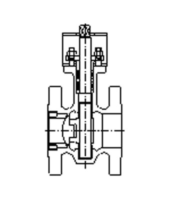 CN82 Series DN25 Eccentric Rotary Regulating Valve