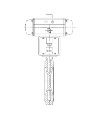 BN1101F Plastic Lined Butterfly Valve
