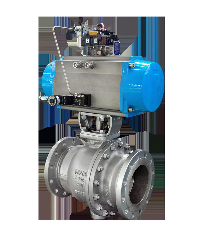 SN51/52 Series Soft Seal O-type Ball Valve