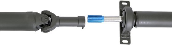 2007-2009 Dodge Sprinter 2500/3500 Rear 3.0L 6Cyl 2-Piece Shaft Driveshaft Assembly