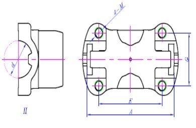 Quality Driveshaft C.V. Center Yoke R2-21-1342 Wholesale Price for Ford