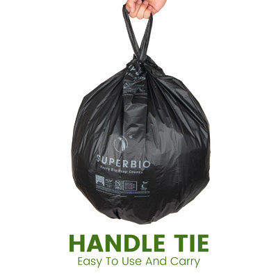 8 gal 100% Customized Compostable Portable Toilet Bags With BPI ok Compost Certificate supplier