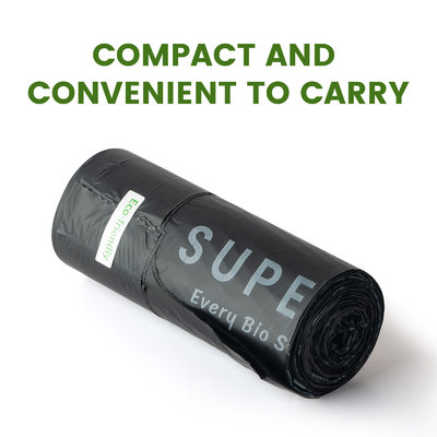 8 gal 100% Customized Compostable Portable Toilet Bags With BPI ok Compost Certificate supplier