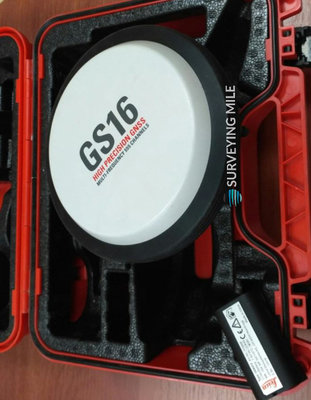 Leica Viva GS16 GNSS RTK Base and Rover
