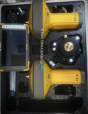 Topcon GR5 System GPS with FC 5000 Controller