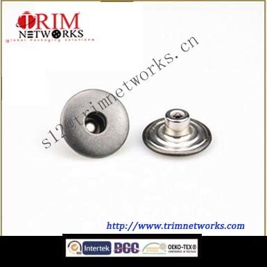 Brass jeans 20MM HVB Anti Nickle flat face round fashion accessories metal button