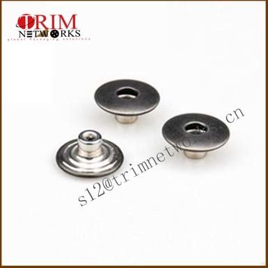 Brass jeans 20MM HVB Anti Nickle flat face round fashion accessories metal button