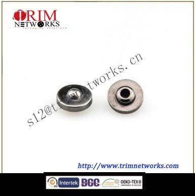 Alloy rivet 9.5MM HVB garment bead round fashion metal button