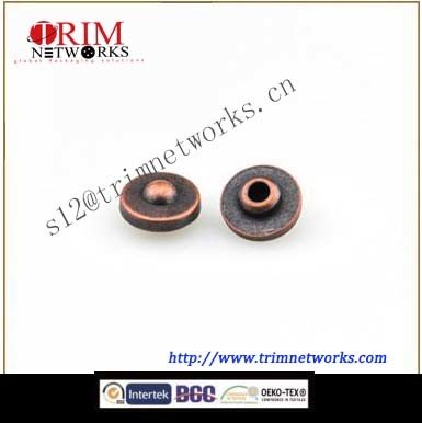 Alloy rivet 9.5MM HVB Anti Copper bead round fashion metal button