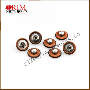 Rivet  brass metal button maker 8MM R7 Black/R7 Oxid alloy/R7 Copper Tin bead assemble button