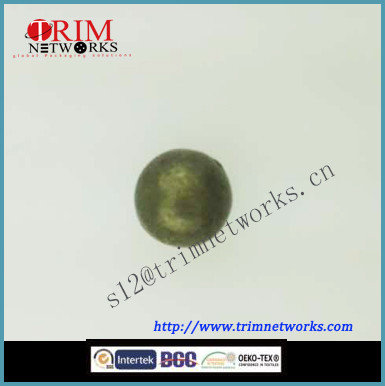 Alloy rivet metal button maker 7MM Anti-Copper smooth and bright mushroom button