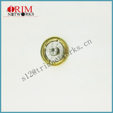 Alloy jeans metal button maker with plastic 22.5MM & 12MM HVS gold grid pattern button