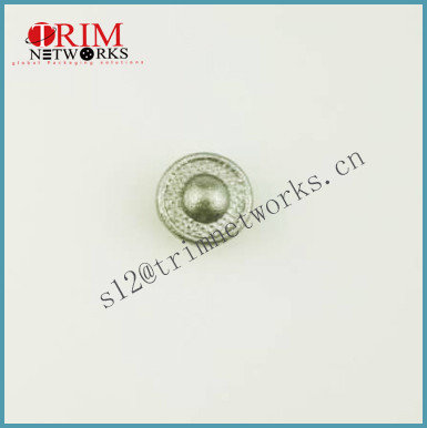 Alloy rivet metal button maker 7.5MM R19 Anticopper/R19 Constrasted tin/R19 Rose gold/R19 Sprayed sand nickle beadbutton