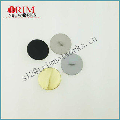 Alloy shank fashion metal button maker 27MM HVS gold smooth and bright garment button