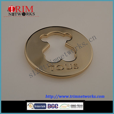 Alloy Metal Plate 30X3mm HVS gold TNI-B009