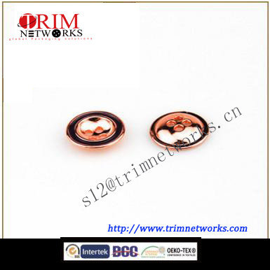 Alloy 4Holes 15MM HVB copper with paint fashion metal button
