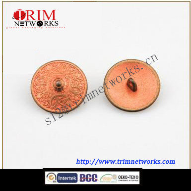 Alloy 19mm,22.5mm,15.2mm HVB Green Copper fashion metal shank button