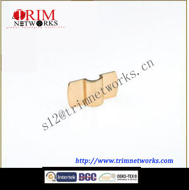 Alloy 37.5*19mm HVB Imi gold metal plate with arch