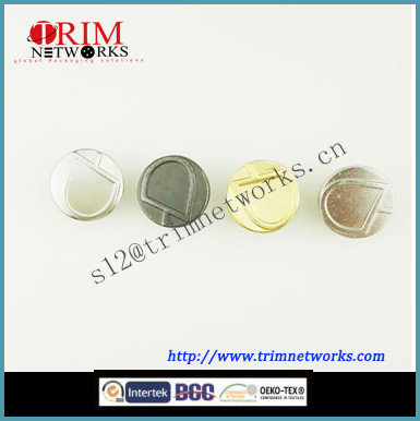 Alloy jeans metal button maker with plastic 20MM & 17MM HVS gold/HVB Nickle/HVB black nickle face with embossed D button