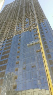 zlp630 suspended wire rope platform /suspended cradle / gondola / suspension scaffolds