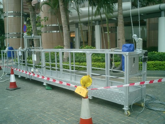 zlp suspended rope cradle/ safety brake gondola / suspended rope platform / scaffolding