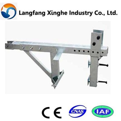 suspended working platform with special suspension mechanism for external wall