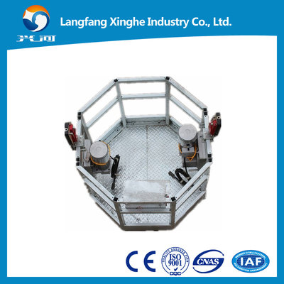 ZLP630 circle type suspended platform for high rise builidng work to india