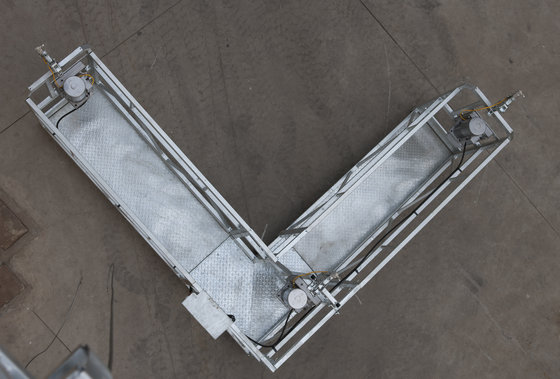 90 DEGREE SPECIAL SUSPENDED PLATFORM / SUSPENDED SCAFFOLD