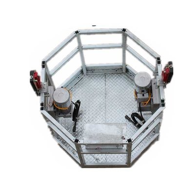 building high rise  wire rope suspnede platform/ galvanizing cradle/gondola lift