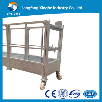Hot galvanized Hoist suspended platform / electric cradle / gondola working platform