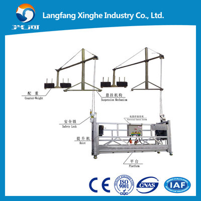 ZLP630 working elevator  for high rise window cleaning equipment to india