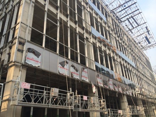 zlp window cleaning / cradle winch / hanging gondola / suspended platform
