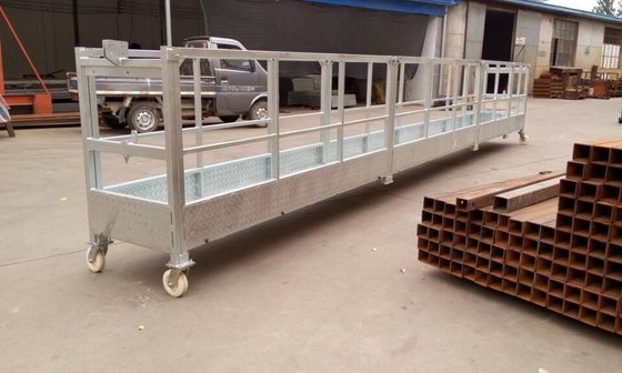 zlp630 aluminum suspended working platform / gondola platform / electric cradle