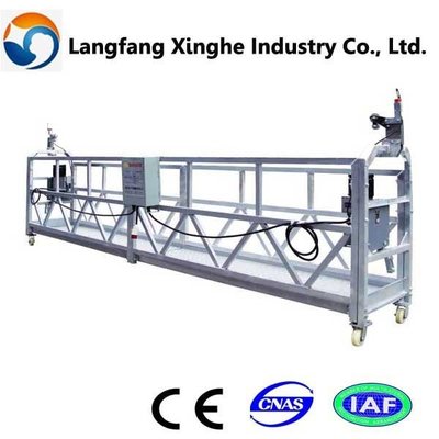 hot galvanizing/ aluminum alloy suspended working platform/lifting cradle/building gondola